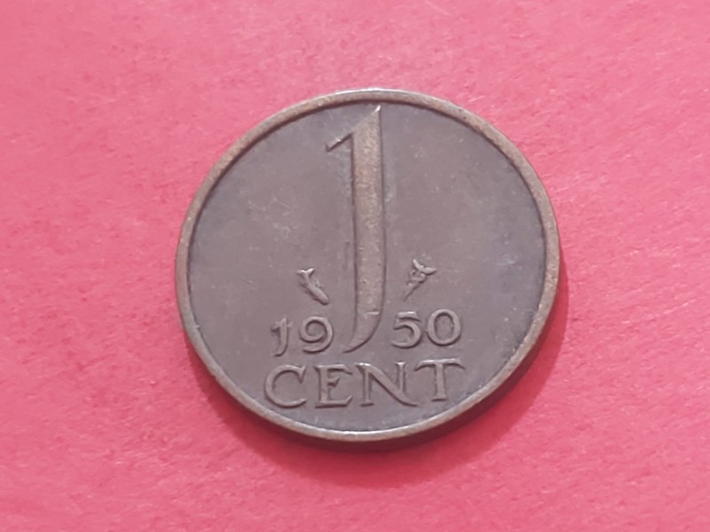 Holandija - 1 cent 1950 god