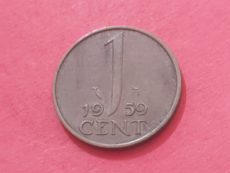 Holandija - 1 cent 1959 god