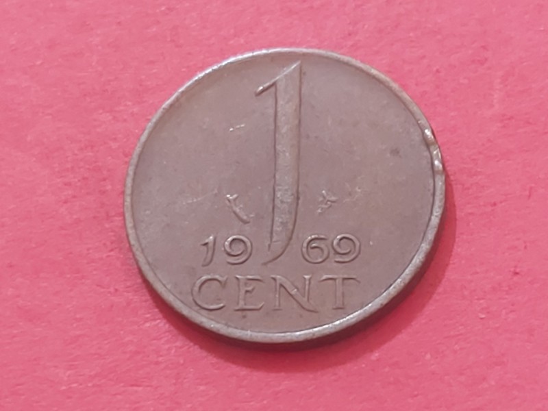 Holandija - 1 cent 1969 god