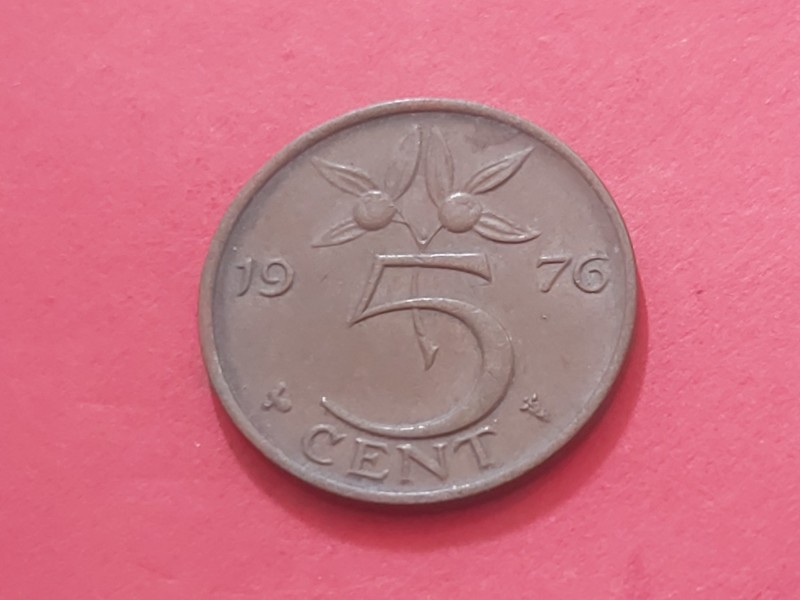 Holandija - 5 cent 1976 god