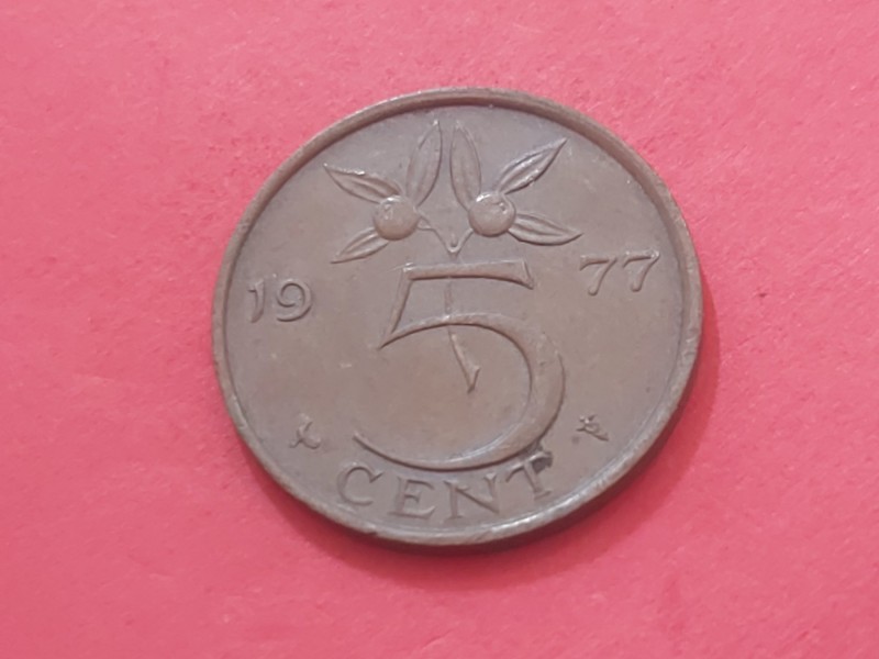 Holandija - 5 cent 1977 god