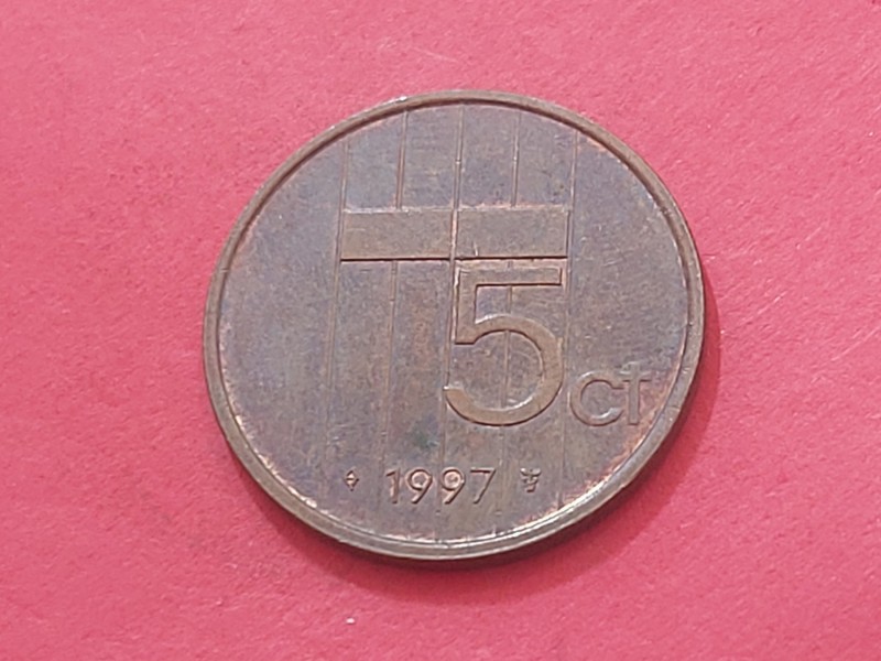 Holandija - 5 cent 1997 god