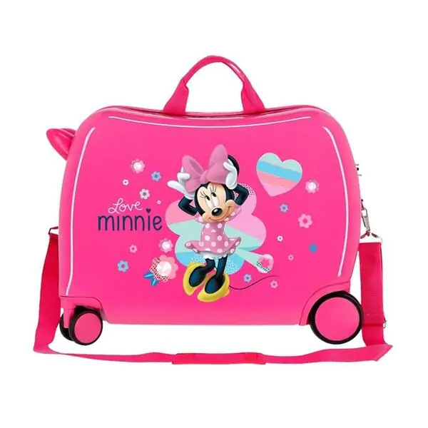 Mini Maus kofer sa točkićima za decu ABS Pink Disney Minnie