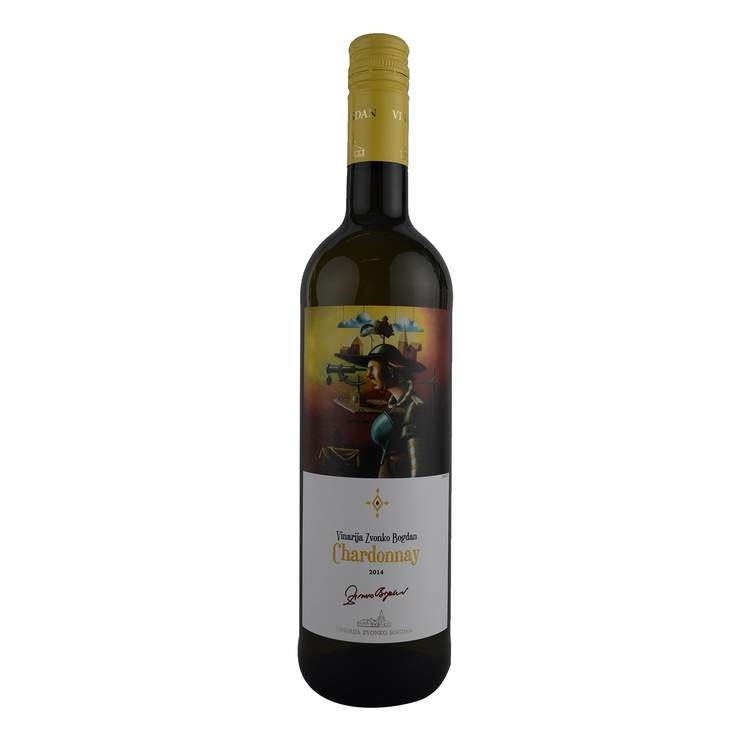 Zvonko Bogdan Chardonnay belo vino 0,75l