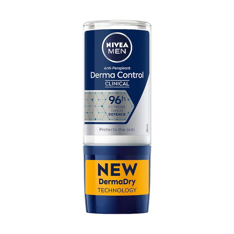 Nivea deo roll-on men derma dry control 50ml nivea