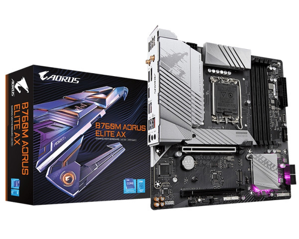 Matična ploča 1700 Gigabyte B760M AORUS ELITE AX DDR5 HDMIDPM.2