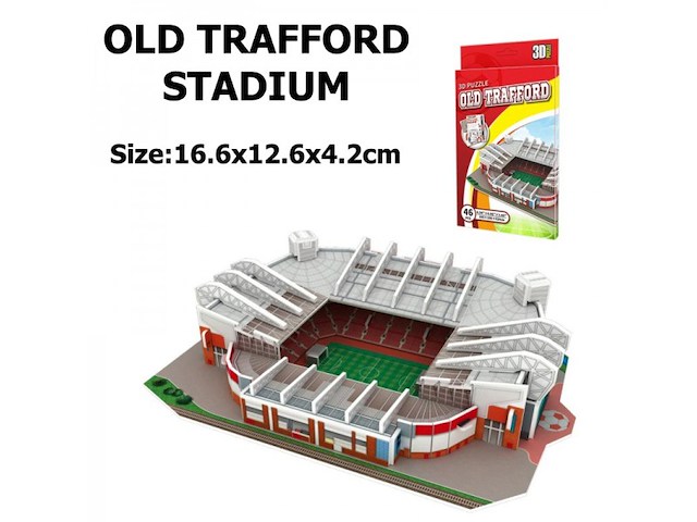 3D Puzzle Stadion, Old Trafford, Manchester United