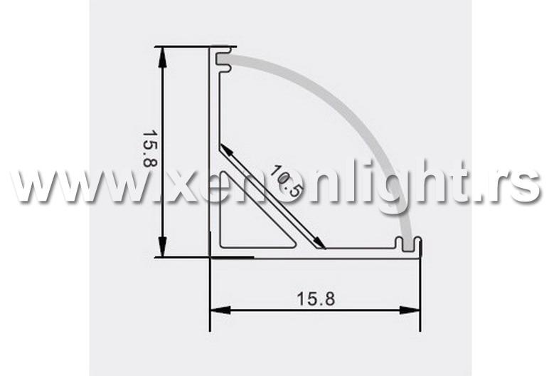 ALU PROFIL 601 2M