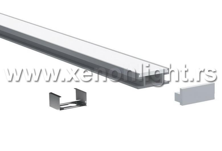 Aluminijumski led profil-Q-1908B