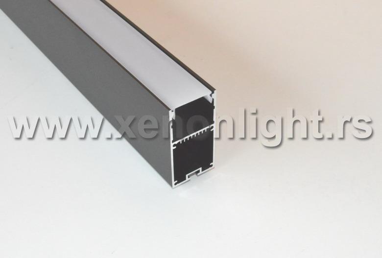 Aluminijumski led profil-Q-3566