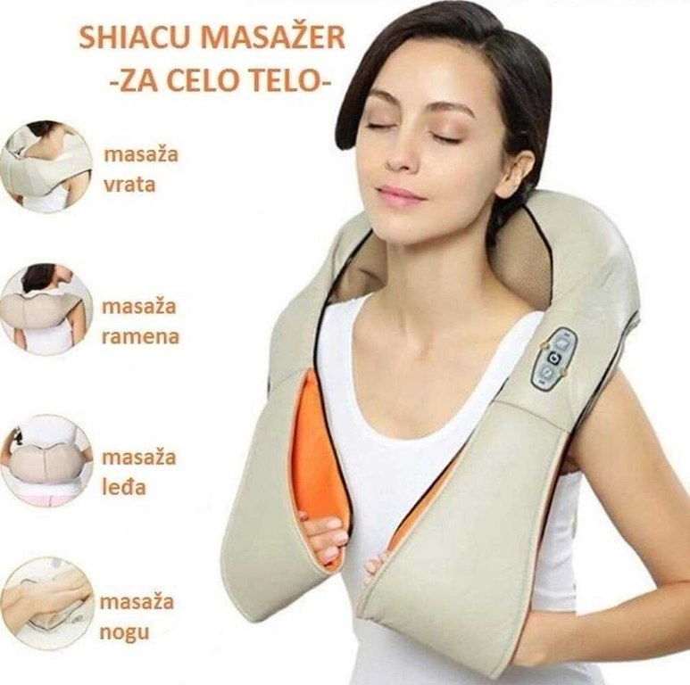 Masazer Shiatsu Masazer za celo telo Masazer za kucu, auto 2900 din