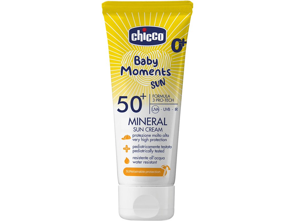 Chicco Mineralna krema za sunčanje SPF50+ 75ml