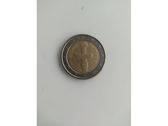 2 eura Kipar,  2008.