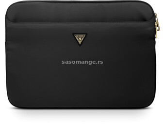Guess navlaka za laptop od 13" nylon metal triangle logo black ( GUCS13NTMLBK )