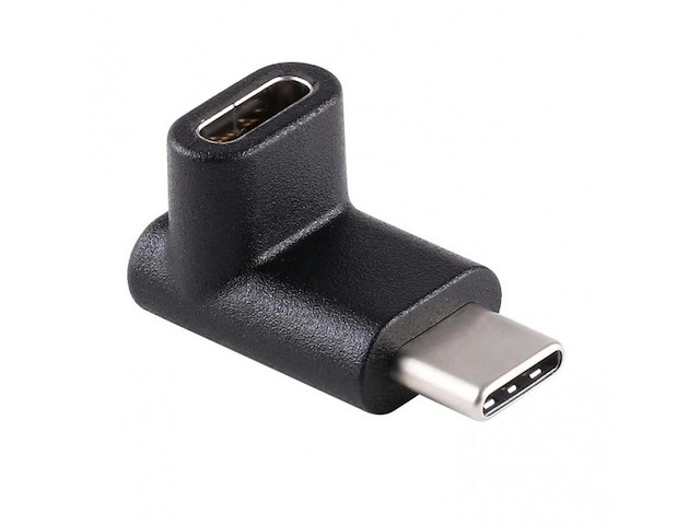 Adapter USB3.1 C M-USB3.1 C F ugaoni 90
