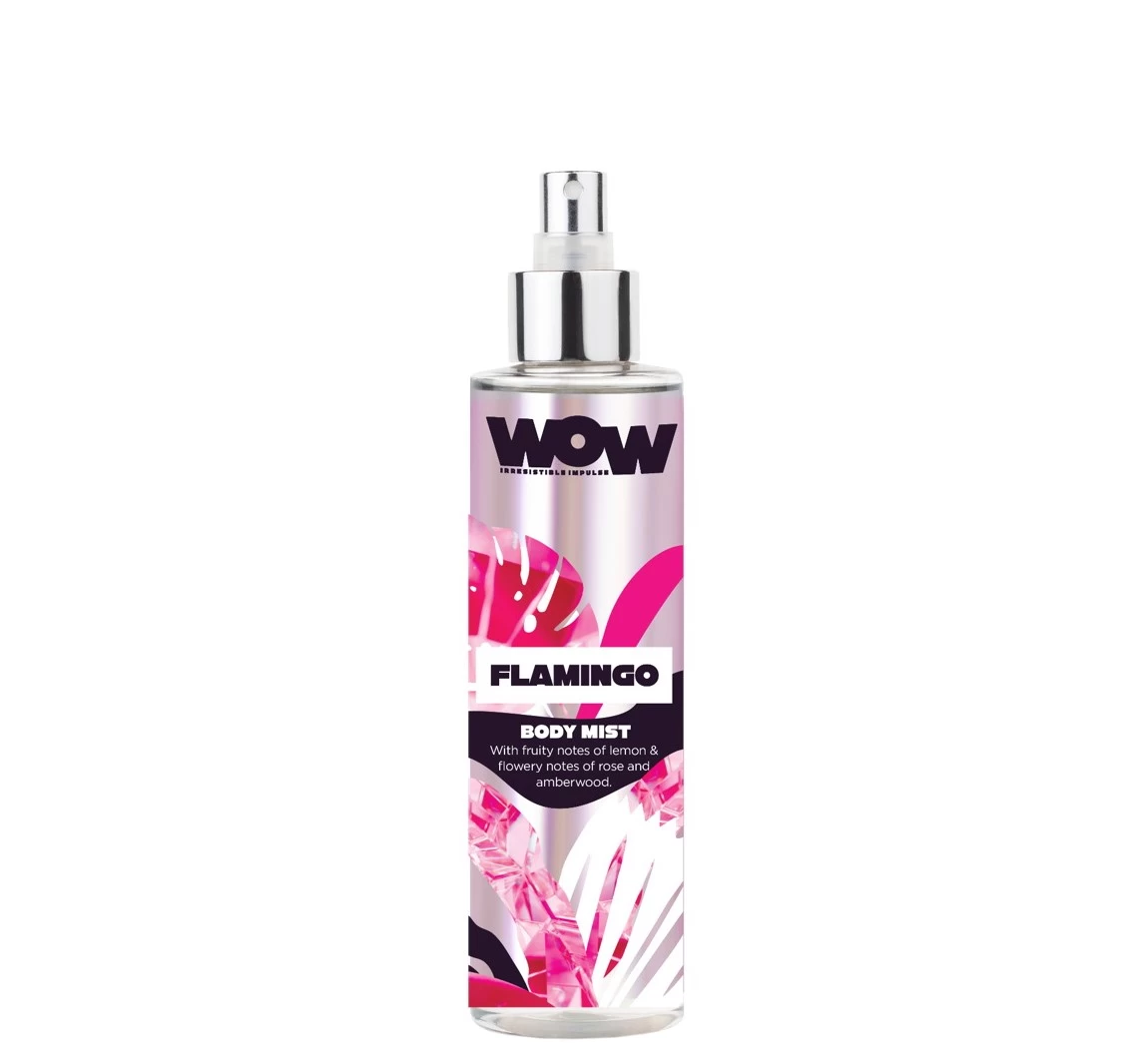 WOW BODY MIST 200ML FLAMINGO