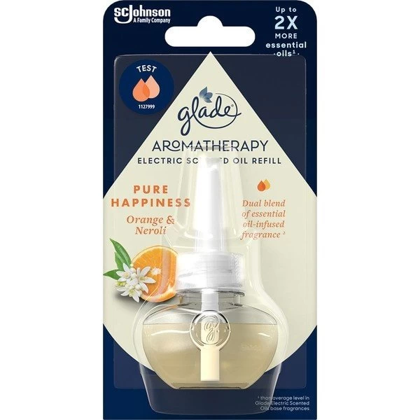 GLADE ELEKTRIČNI REFIL 20ML AROMATHERAPY PURE HAPPINESS