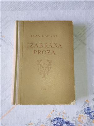 Izabrana Proza - I. Cankar 1951.