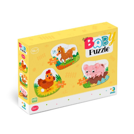 Dodo puzzle 3u1 dan na farmi ( A074766 )