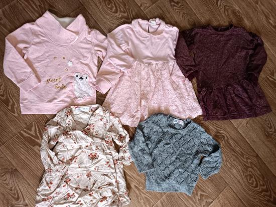 Lot odece Zara, H&M, Minymo