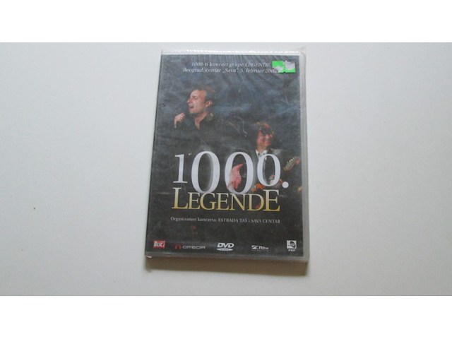 DVD 1000. koncert LEGENDE