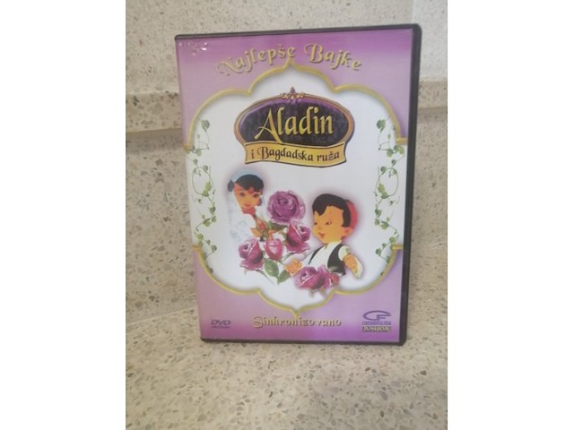 Aladin I Bagdadska Ruza DVD Crtani