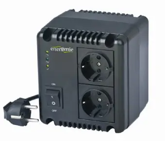 ENERGENIE Strujni adapter i invertor Enterijer 300 W crni