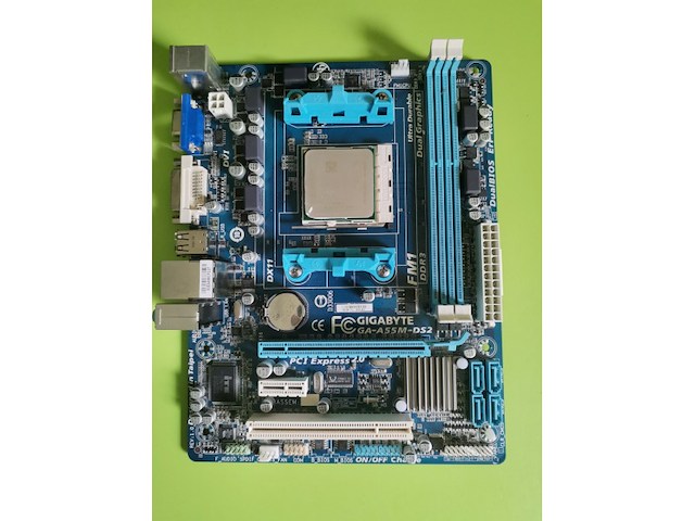 Gigabyte GA-A55m-ds2 + CPU A4-3400