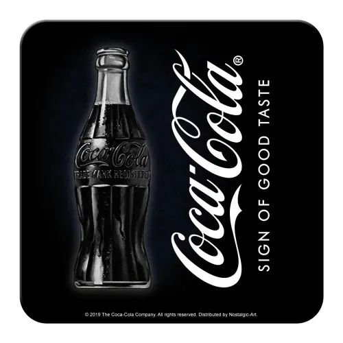 NOSTALGIC ART Metalni podmetač Coca-Cola - Sign Of Good Taste