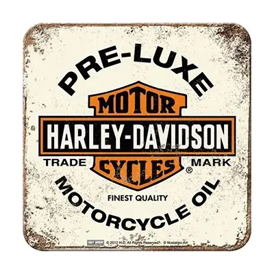 NOSTALGIC ART Metalni podmetač Harley-Davidson PRELUXE