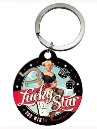 NOSTALGIC ART Privezak za ključeve Lucky Star
