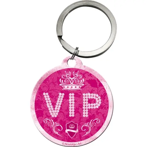 NOSTALGIC ART Privezak za ključeve VIP Pink