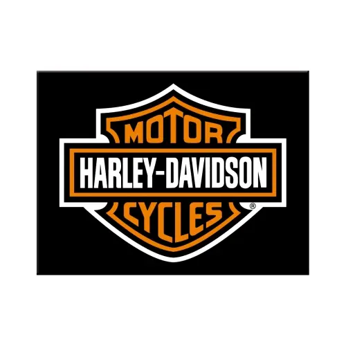 NOSTALGIC ART Magnet Harley-Davidson Logo
