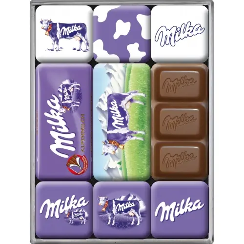 NOSTALGIC ART Set magneta Milka 9/1