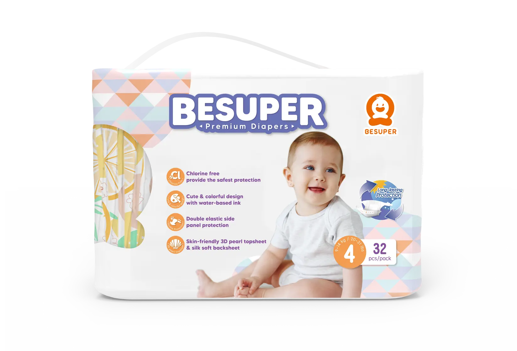 BESUPER PREMIUM Pelene 4 (L, 9-14 kg) 32/1