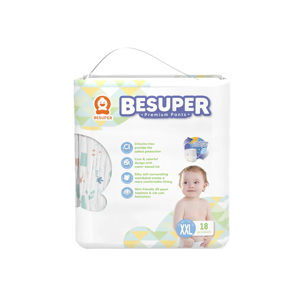 BESUPER PREMIUM Pelene-gaćice XXL (15+ kg) 18/1