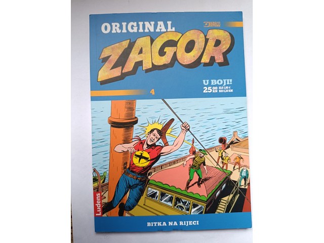 Zagor original 4 Bitka na rijeci