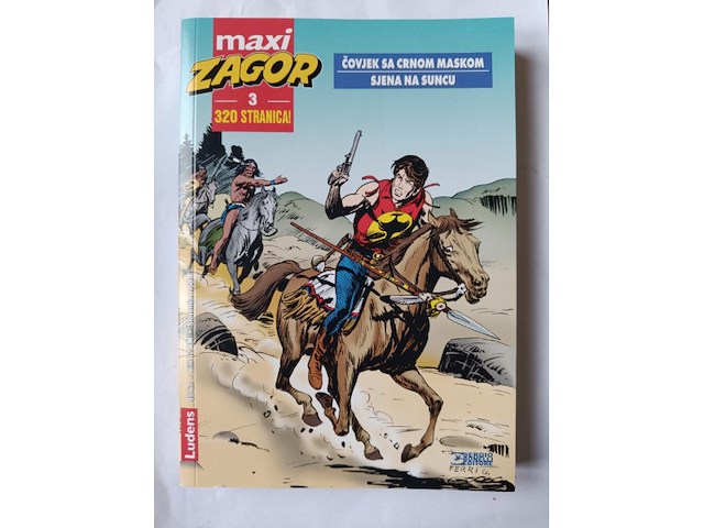 Zagor maxi 3 Čovjek sa crnom maskom