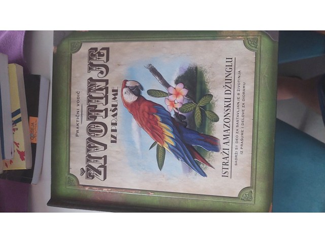 knjiga `Životinje iz prašume`