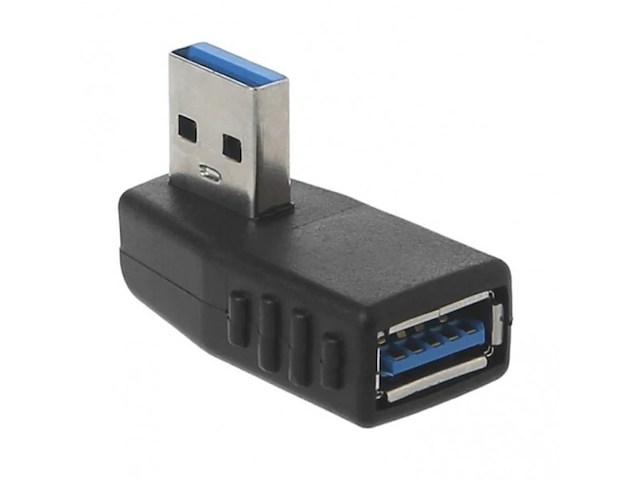 Adapter USB3.0 A M-USB3.0 A F ugaoni desni