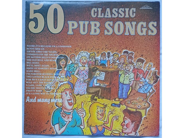 Captain Ray &; Pub Crawlers - 50 Classic pub songs(Mint)