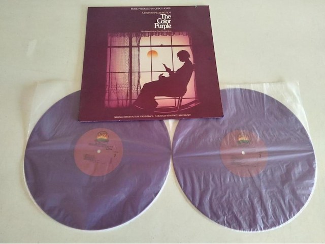 QUINCY JONES The Color Purple MUZIKA ZA FILM 2XLP MINT