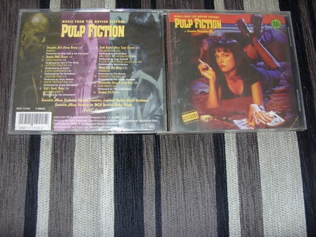 Various – Music From The Motion Picture Pulp Fiction CD