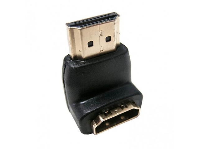 Adapter HDMI M-HDMI F ugaoni 90