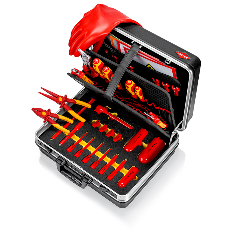 Knipex 00 21 05 EV Kofer za alat "Basic" + set od 33 izolovanih alata
