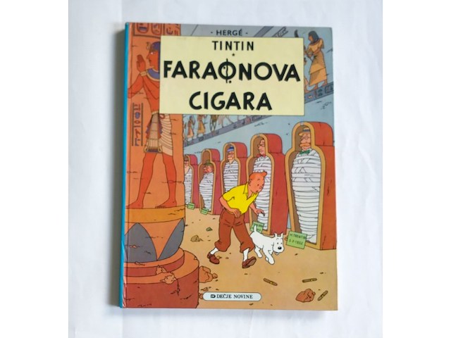 strip Herge TINTIN br. 1 Faraonova cigara