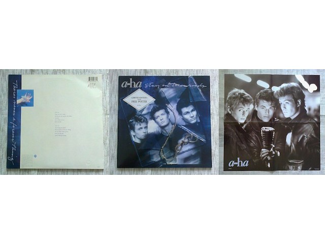 A-HA - Stay On These Roads (LP+poster) Made in Germany