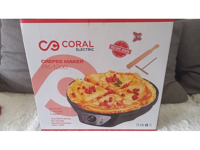 Aparat za palacinke Coral Electric