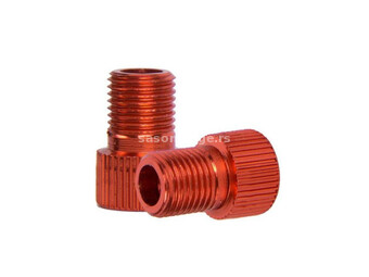 Adapter za pumpanje guma, crveni ( BIKELAB-056-R/D60 )