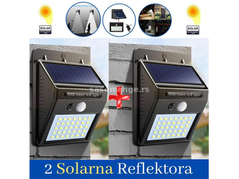 Solarni Led Reflektor 1+1 Gratis